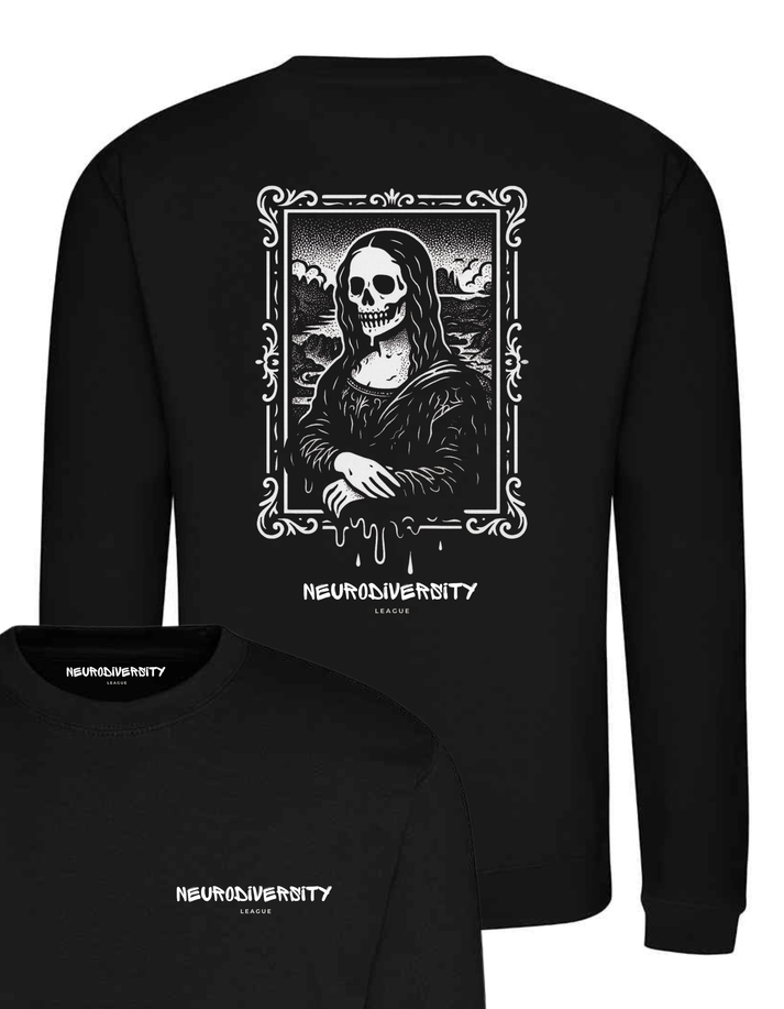 Kids moaning lisa jumper – Neurodiversity League